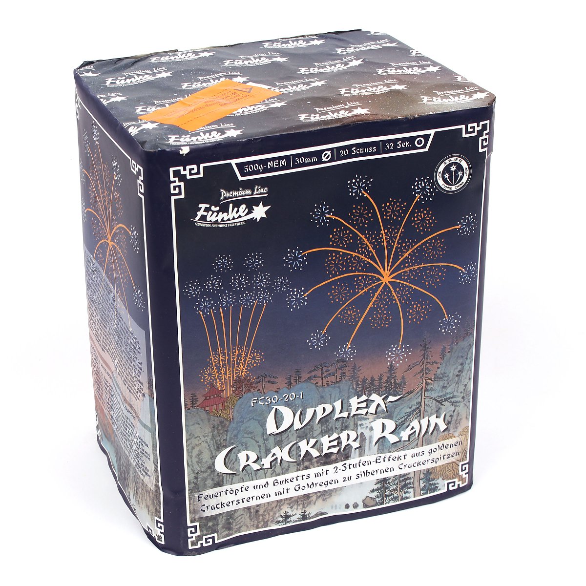 Funke Duplex Cracker Rain - Feuerwerksvitrine