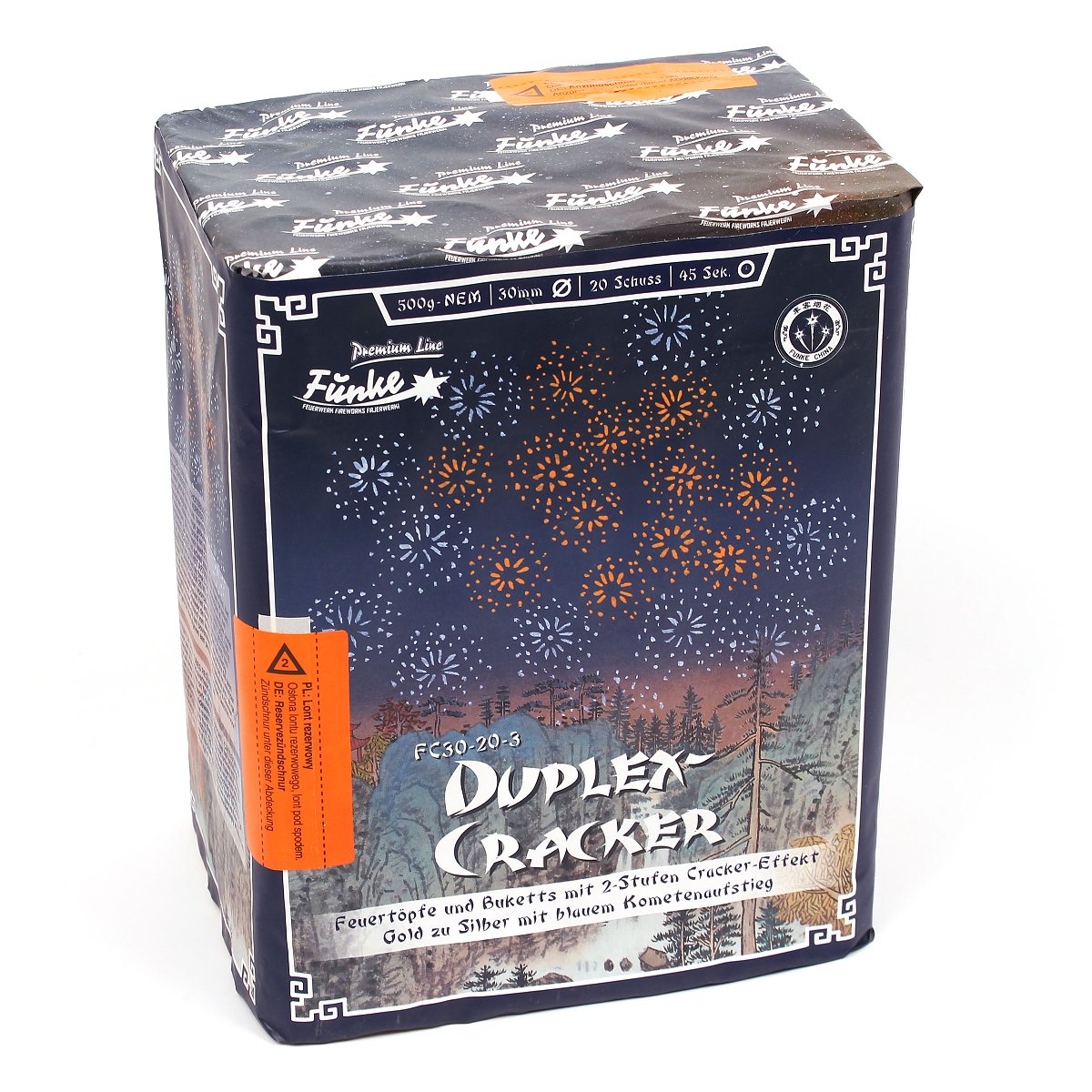 Funke Duplex Cracker - Feuerwerksvitrine