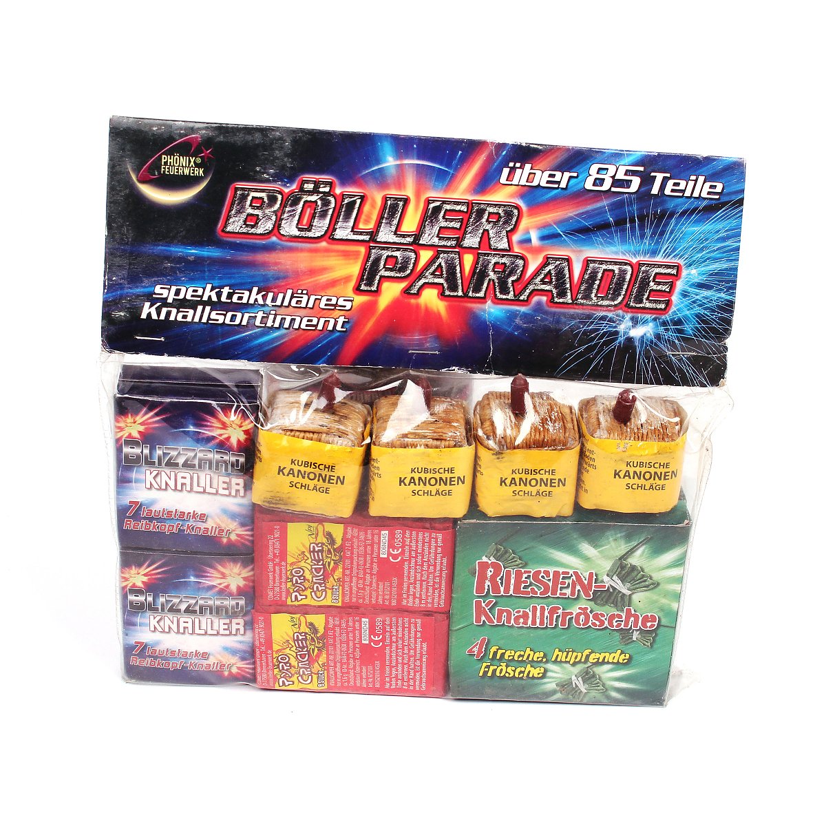 Keller Böller Parade Sortiment - Feuerwerksvitrine