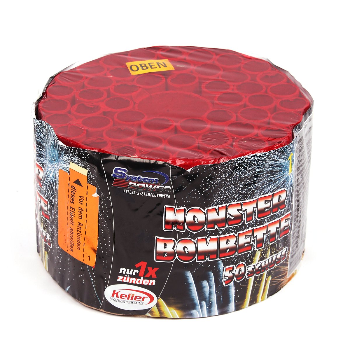 Keller Monster Bombette - Feuerwerksvitrine