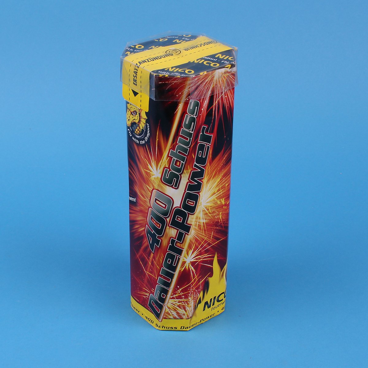 Nico 400 Schuss Dauer-Power - Feuerwerksvitrine