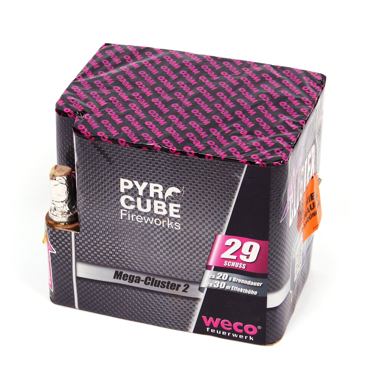 Weco Mega Pyro Cube Fireworks - Feuerwerksvitrine