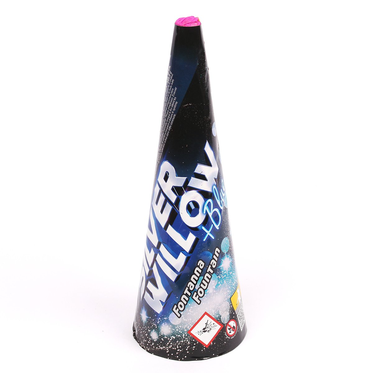 Jorge Silver Willow + Blue XXL Vulkan JF16 - Feuerwerksvitrine