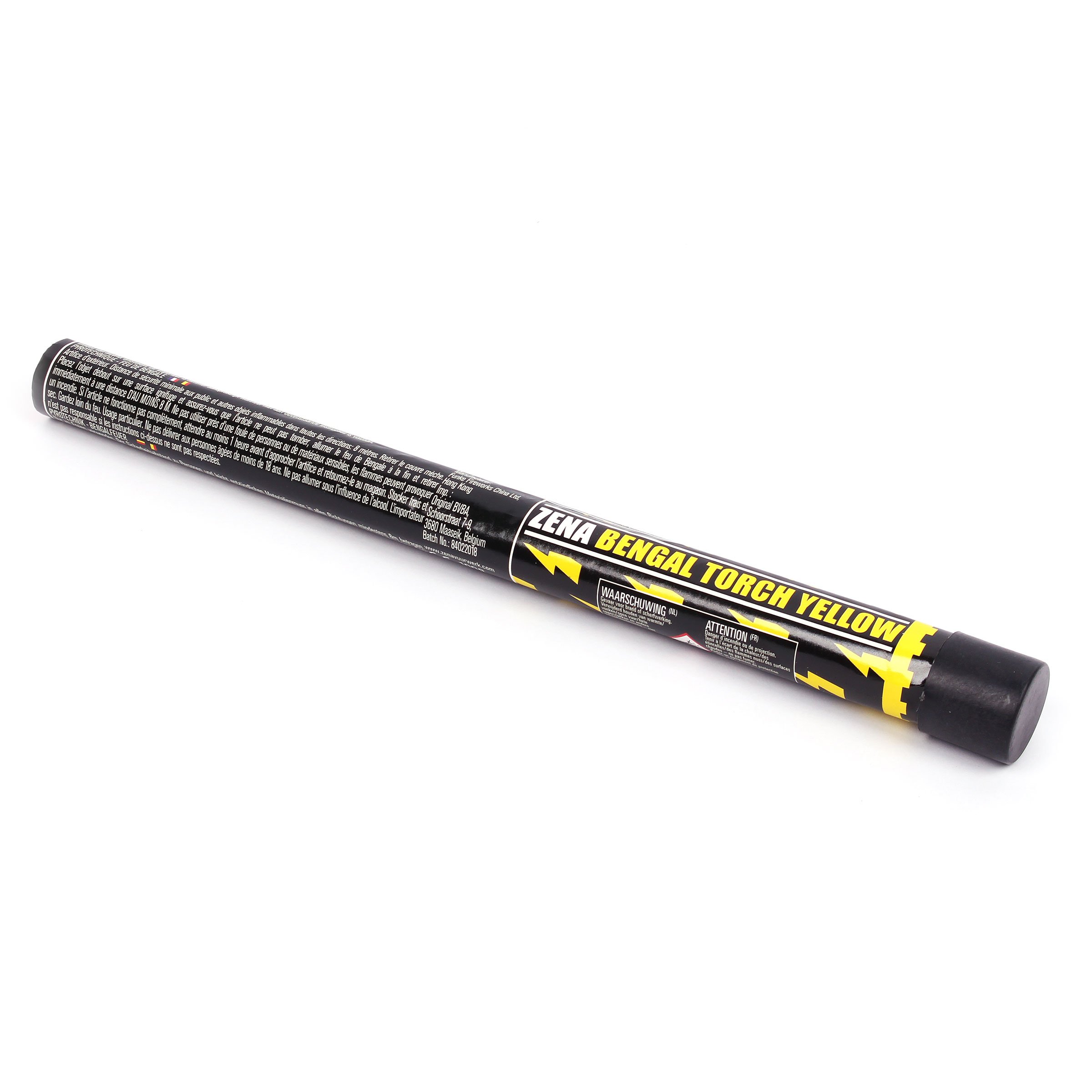 Zena Bengal Torch yellow - Feuerwerksvitrine