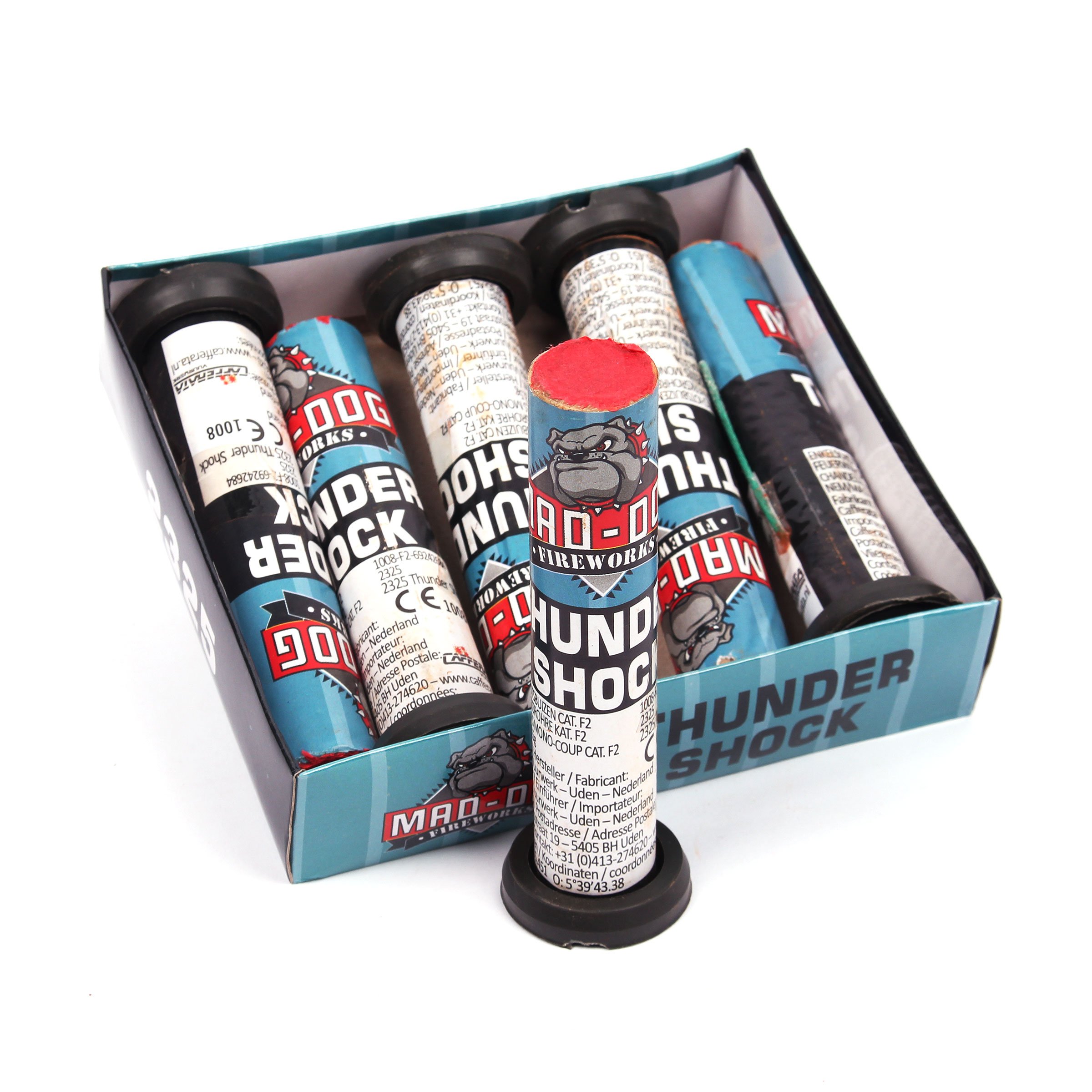 Cafferata Mad Dog Thunder Shocks - Feuerwerksvitrine