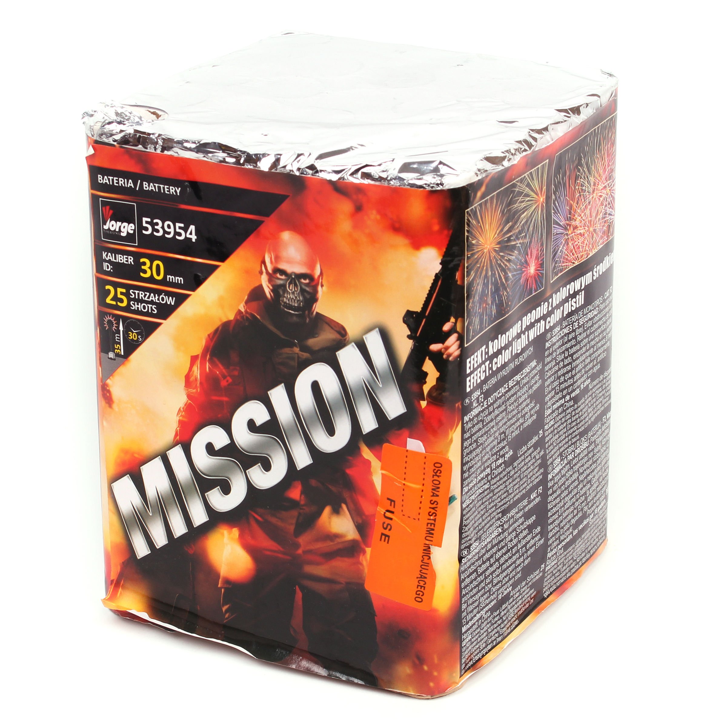 Jorge MISSION XXL Batterie - Feuerwerksvitrine