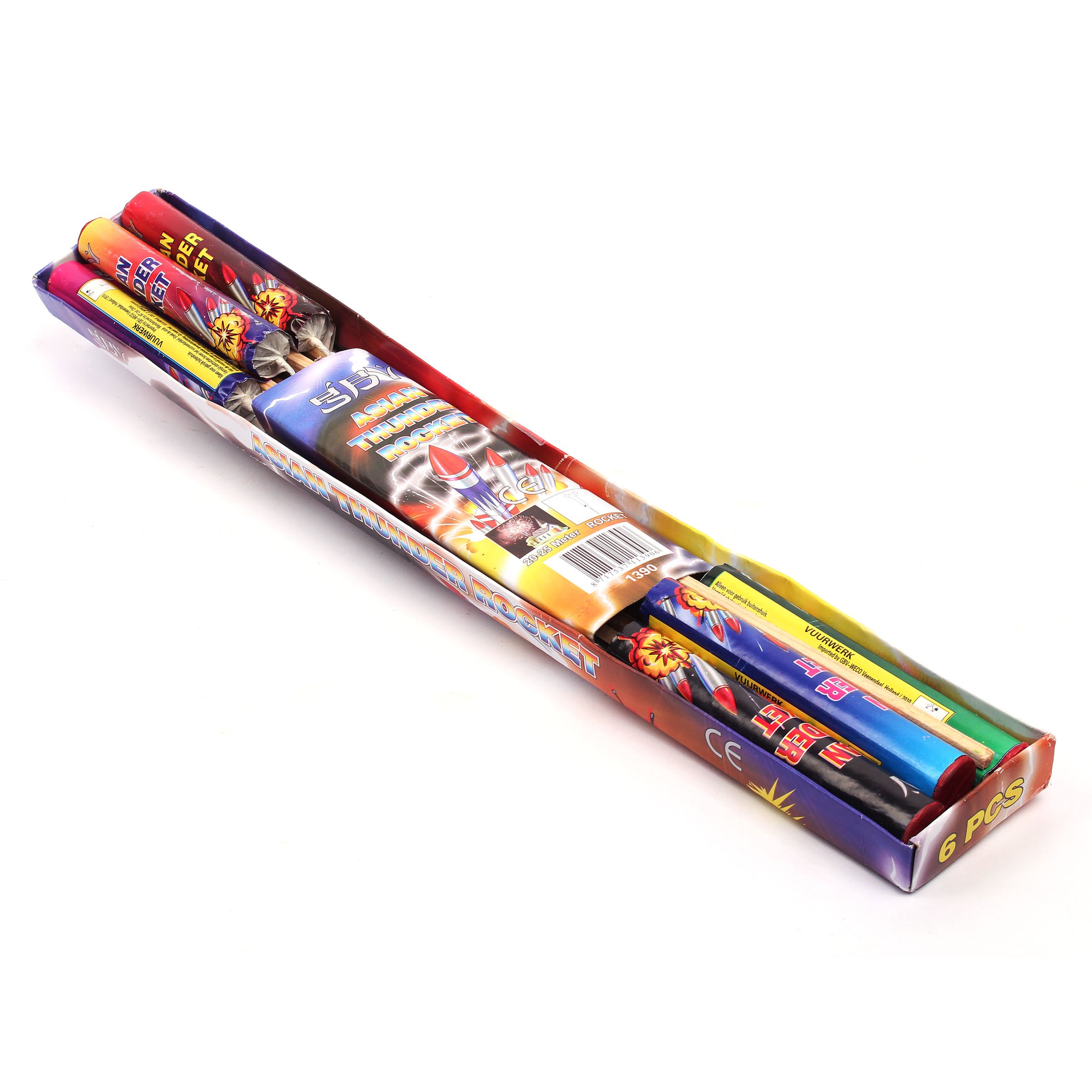 Weco GBV Asian Thunder Retro Rockets - Feuerwerksvitrine