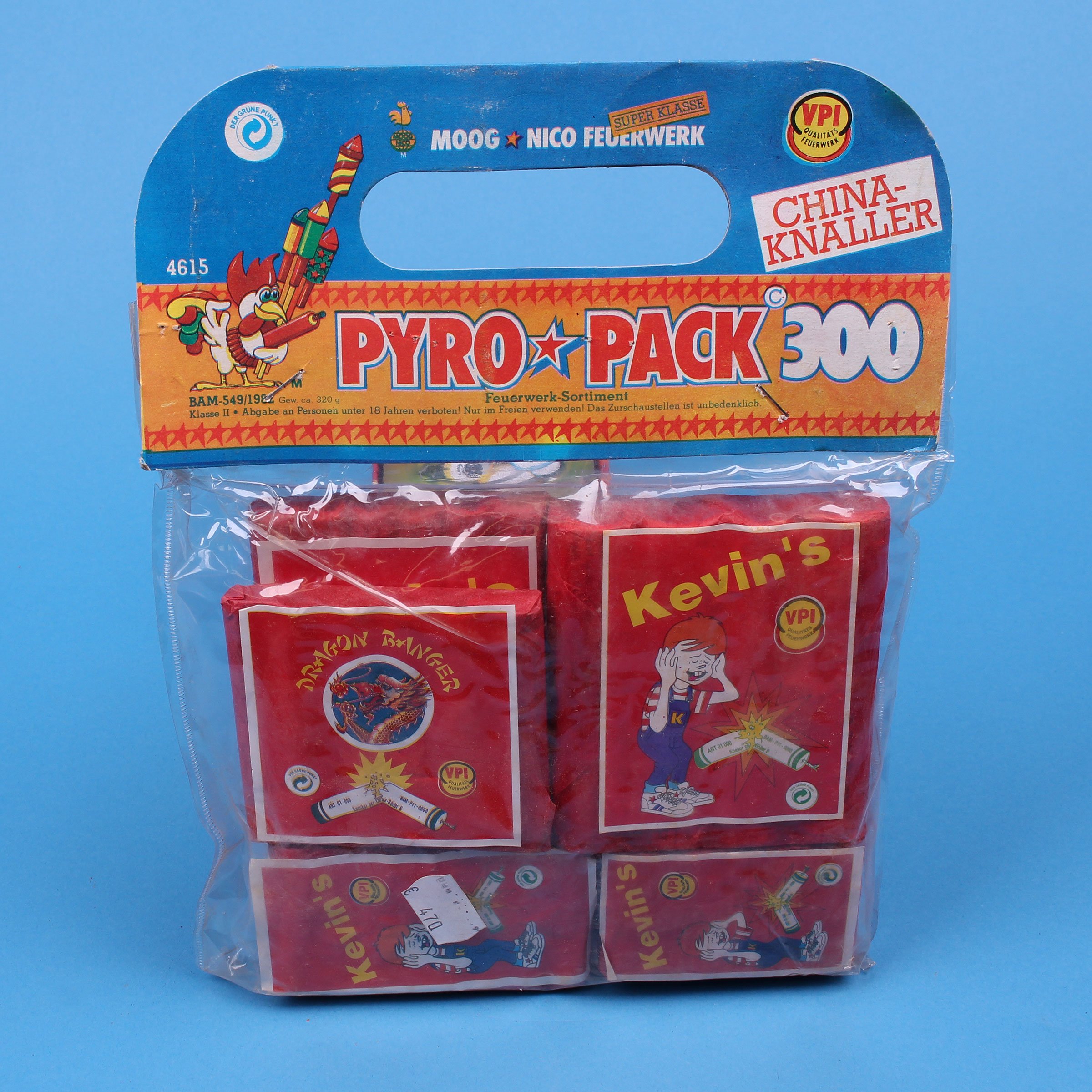Moog Nico Pyro Pack 300 Kevin + Dragon - Feuerwerksvitrine