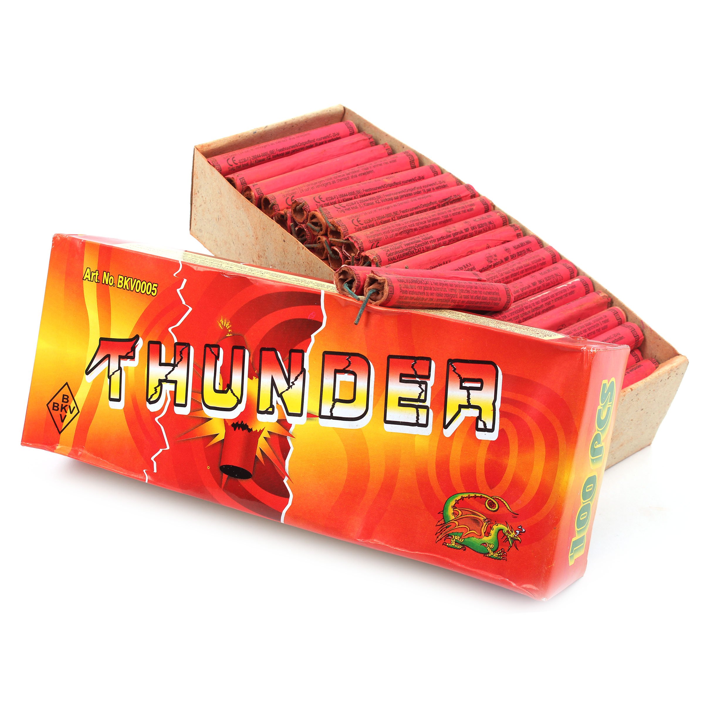 BVK Thunder B-Böller Pack - Feuerwerksvitrine