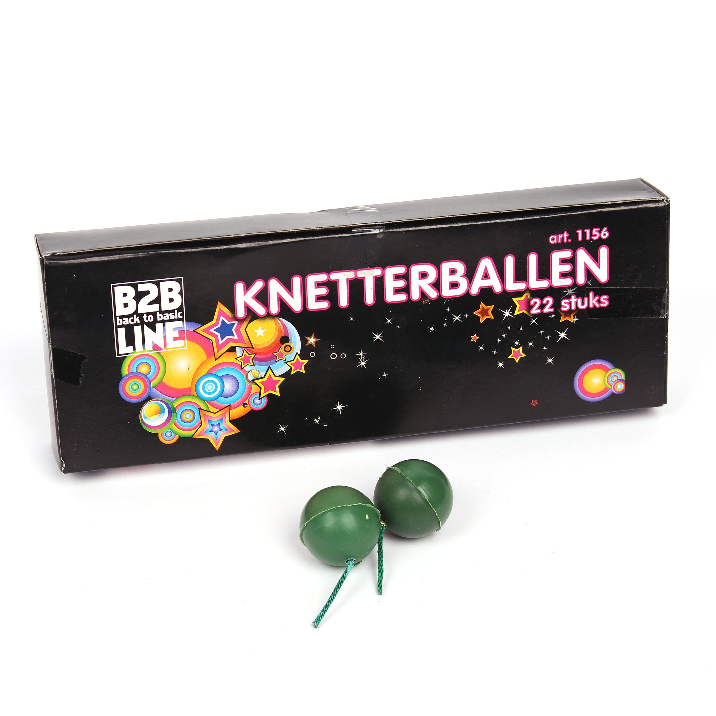 Weco GBV Knetterballen 22er Box - Feuerwerksvitrine