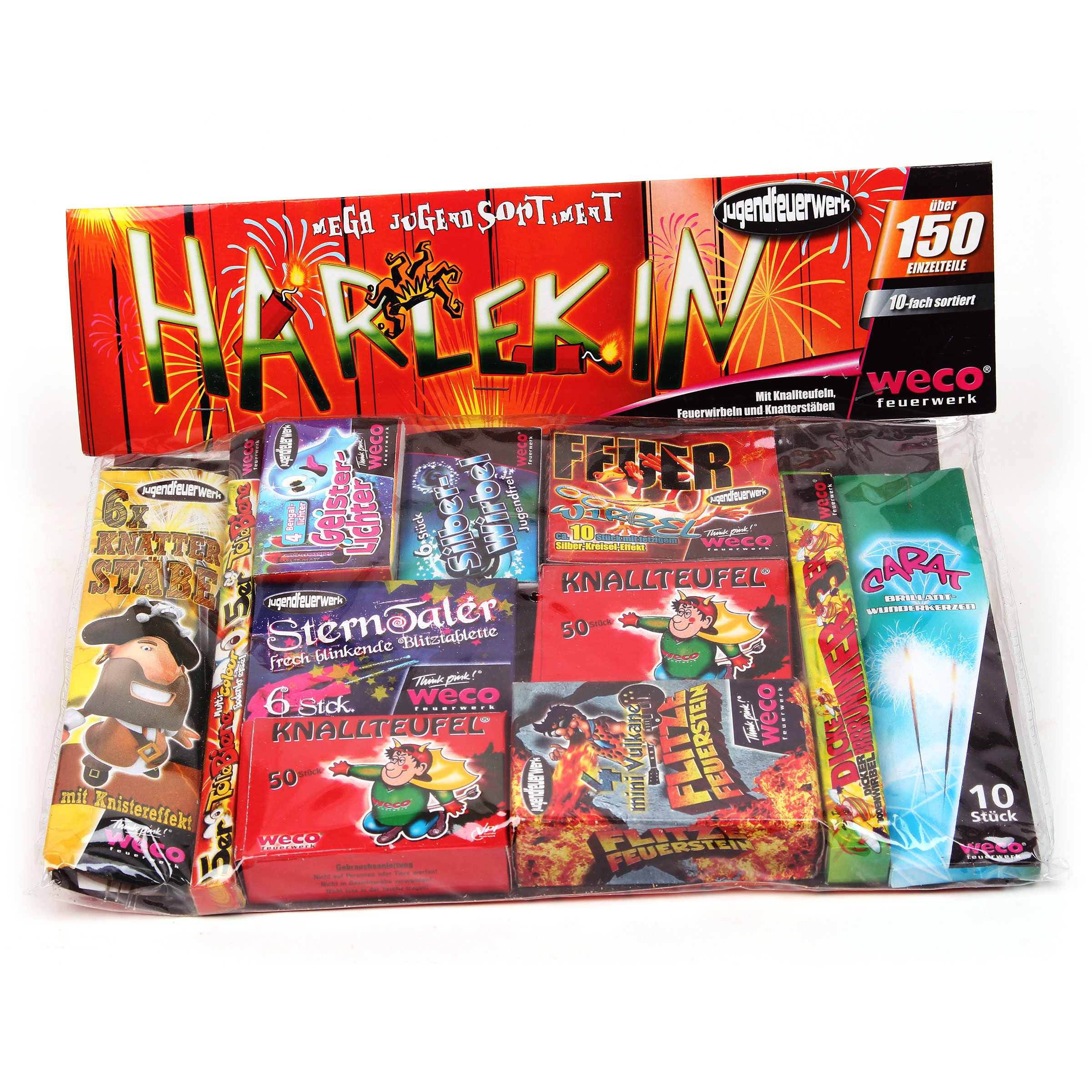 Weco Harlekin - Feuerwerksvitrine