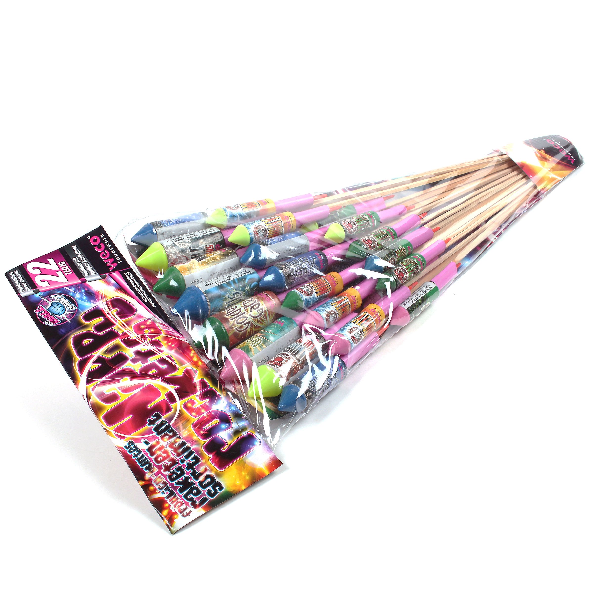 Weco Happy Rockets - Feuerwerksvitrine