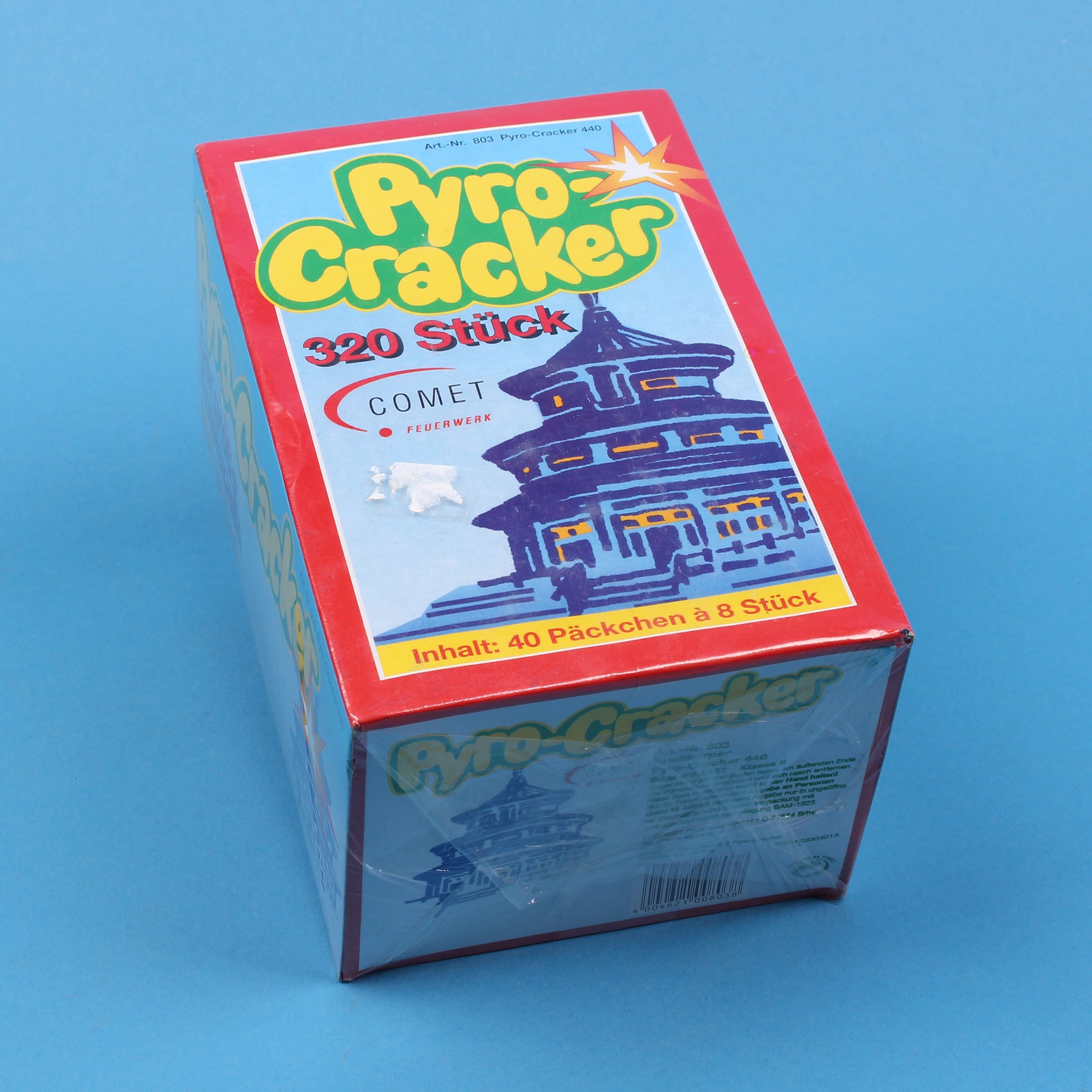 Comet Pagode Pyro Cracker Schinken - Umkarton - Feuerwerksvitrine
