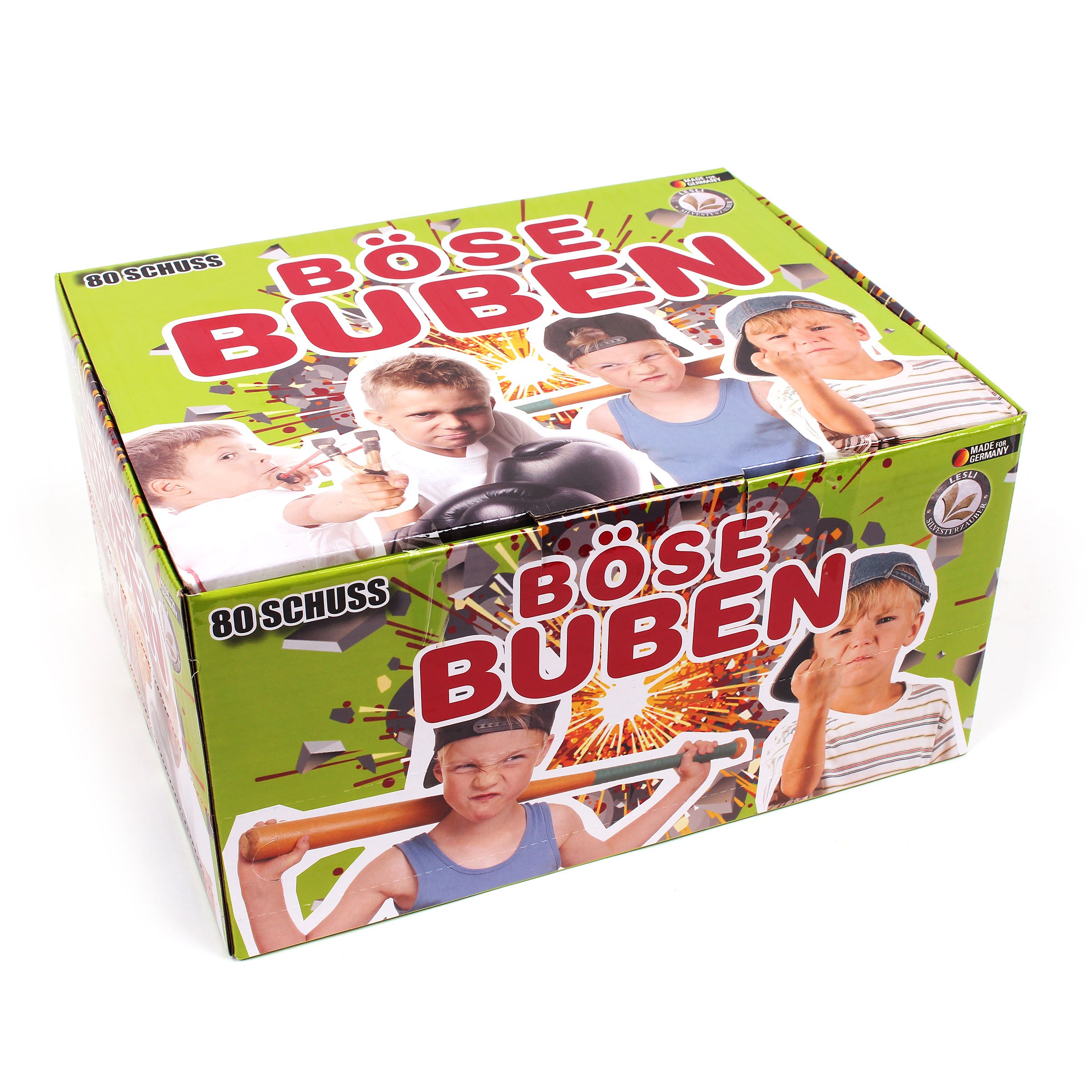 Lesli Böse Buben - Feuerwerksvitrine