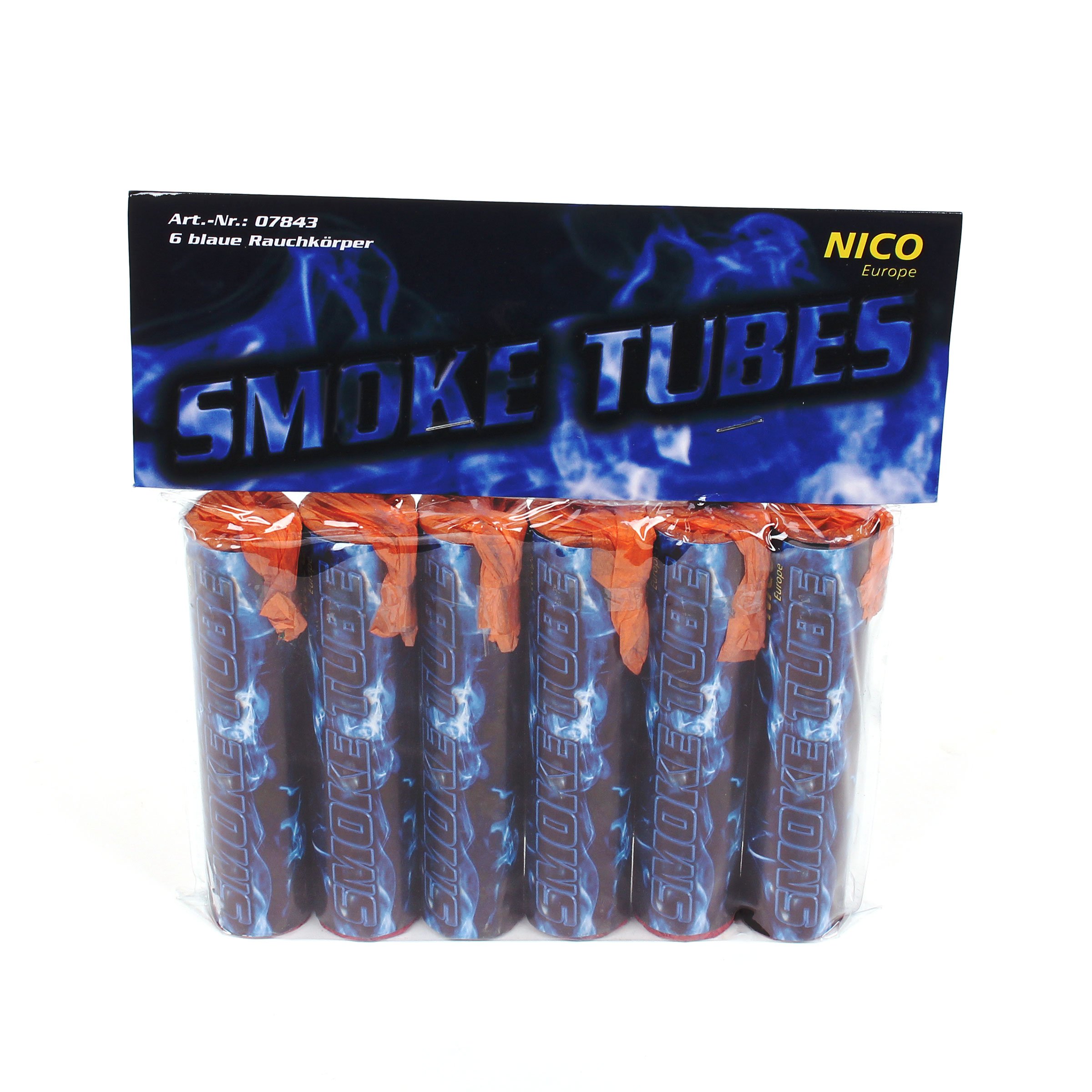 Nico Blue Smoke Tubes - Feuerwerksvitrine