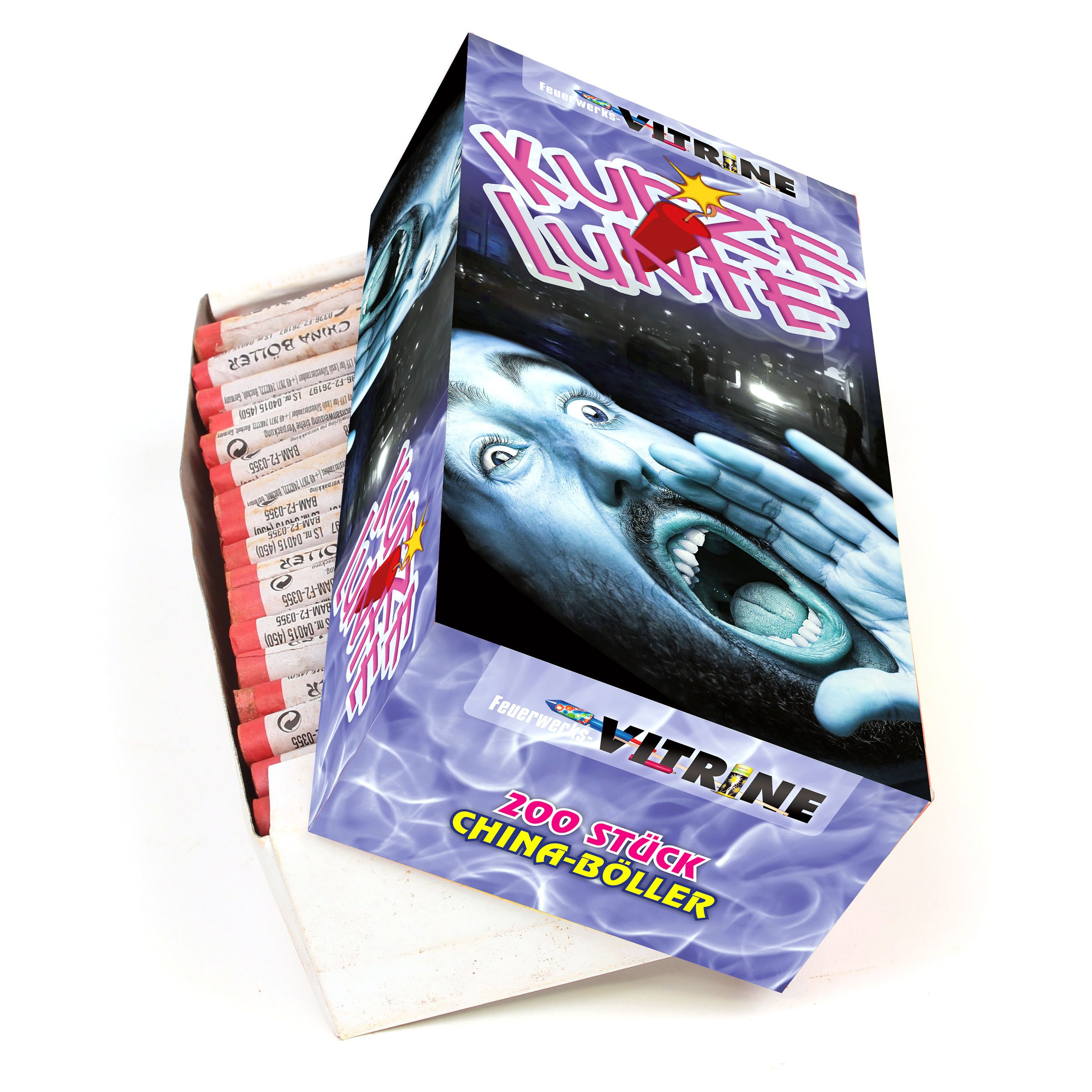 Feuerwerksvitrine Kurze Lunte - Feuerwerksvitrine