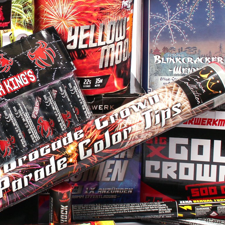 Feuerwerk Shop - Silvesterfeuerwerk online bestellen, Pyrotechnik Versand